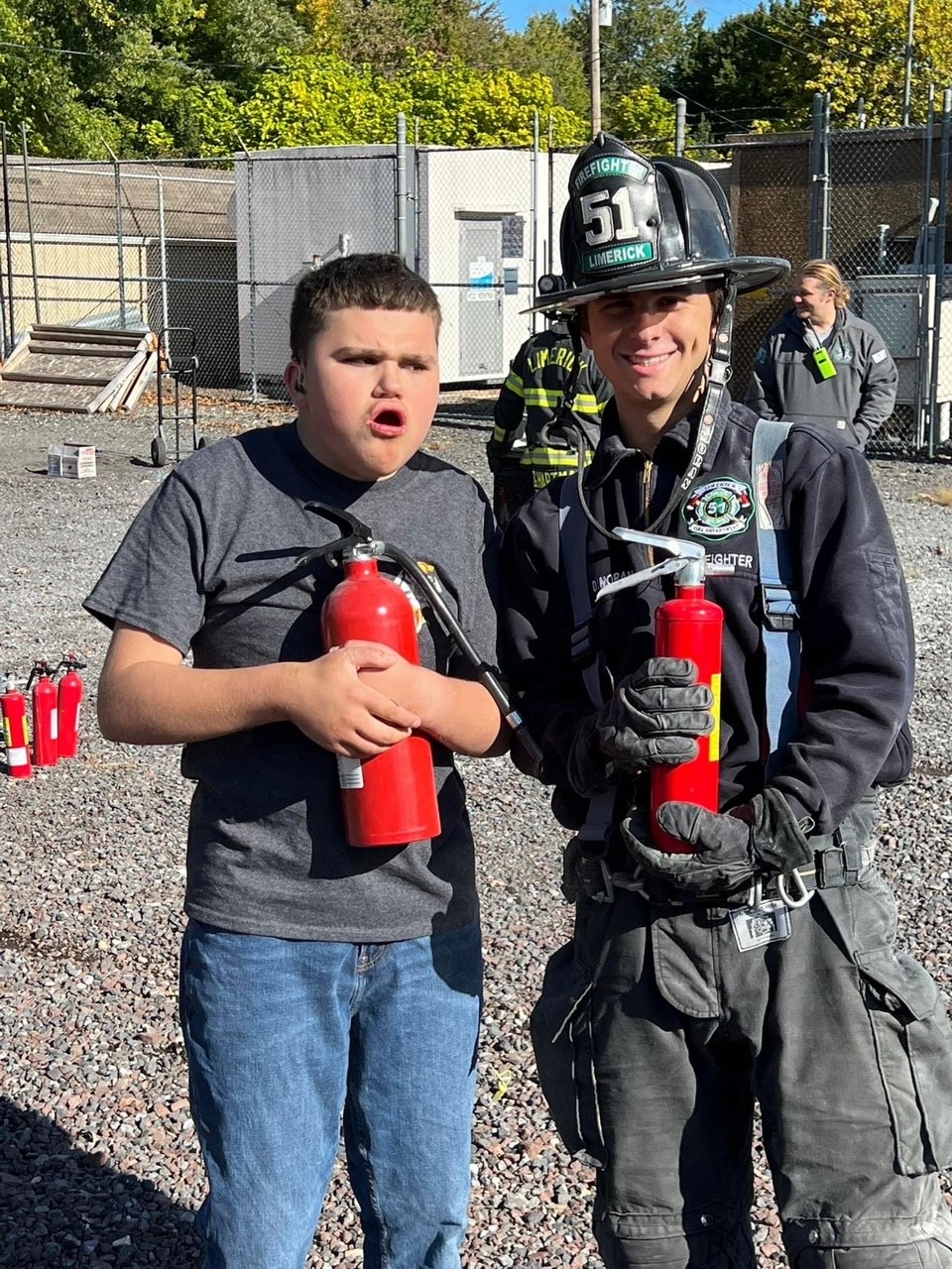 PRISMS - Best Day Ever - Firefighter Camp Sparks Interest for one SMS Teen